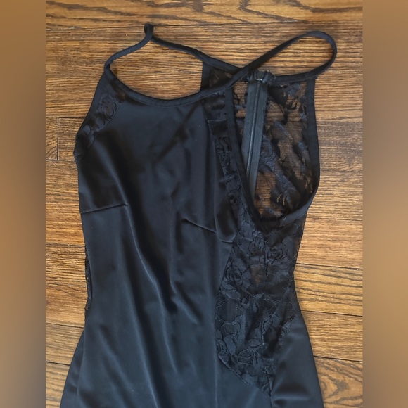 Dresses | Maxi Semi Formal Black Lacy Dress | Poshmark